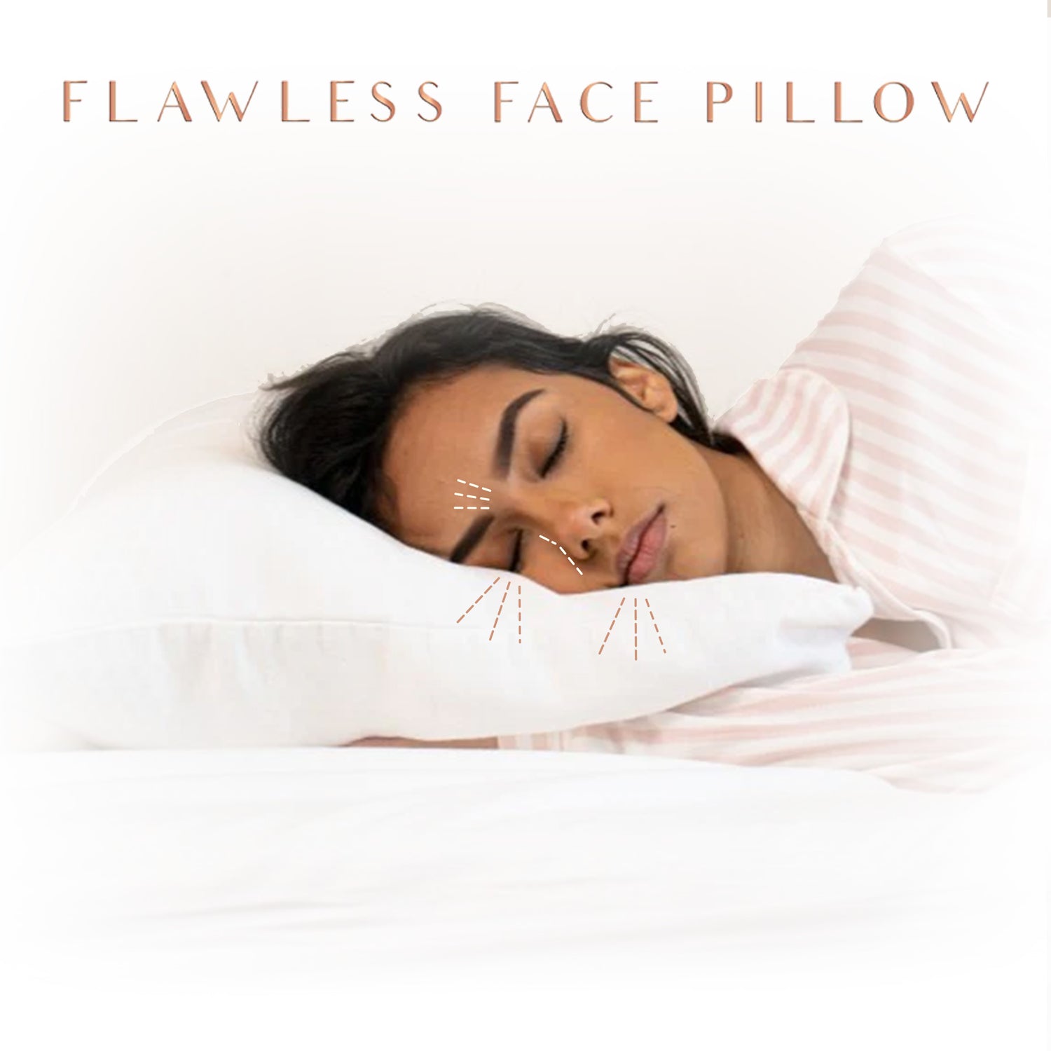 The Science Behind Sleep Wrinkles – Flawless Face Pillow